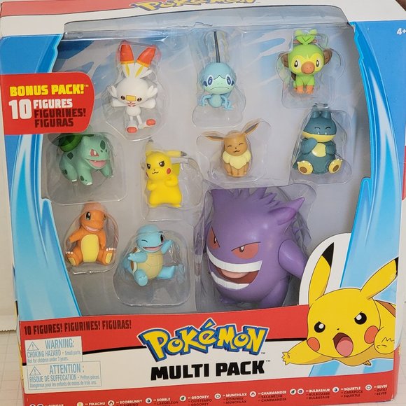 Jazwares | Toys | New Pokemon Ultimate Battle Figures Multi Pack ...